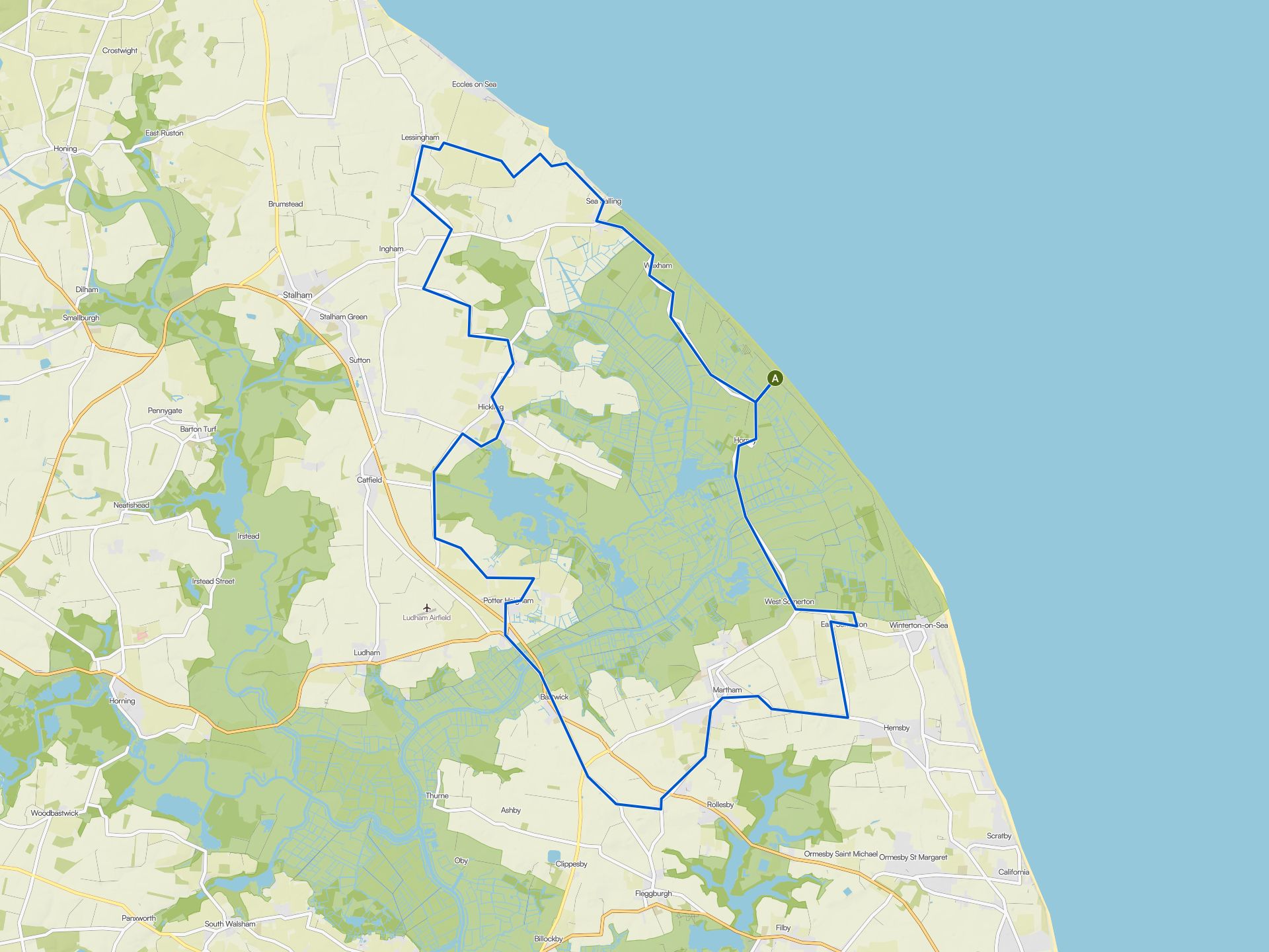 Les plus belles pistes cyclables autour de Norfolk Coast AONB | Komoot